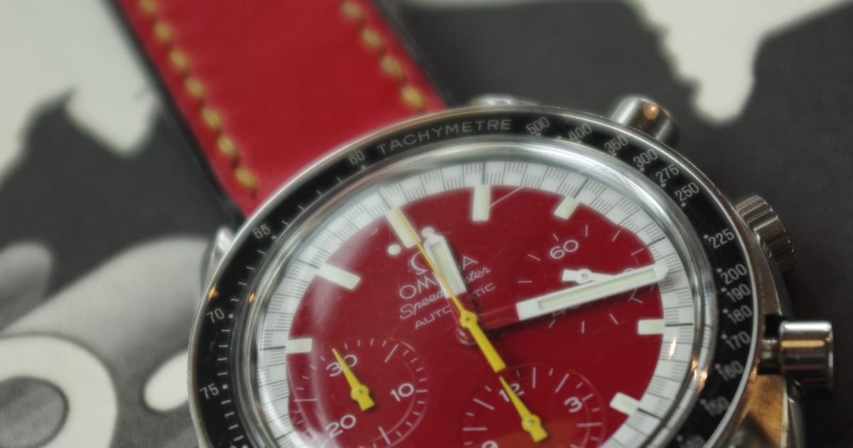 Watch Strap/ OMEGA Seamaster RED – Bagera