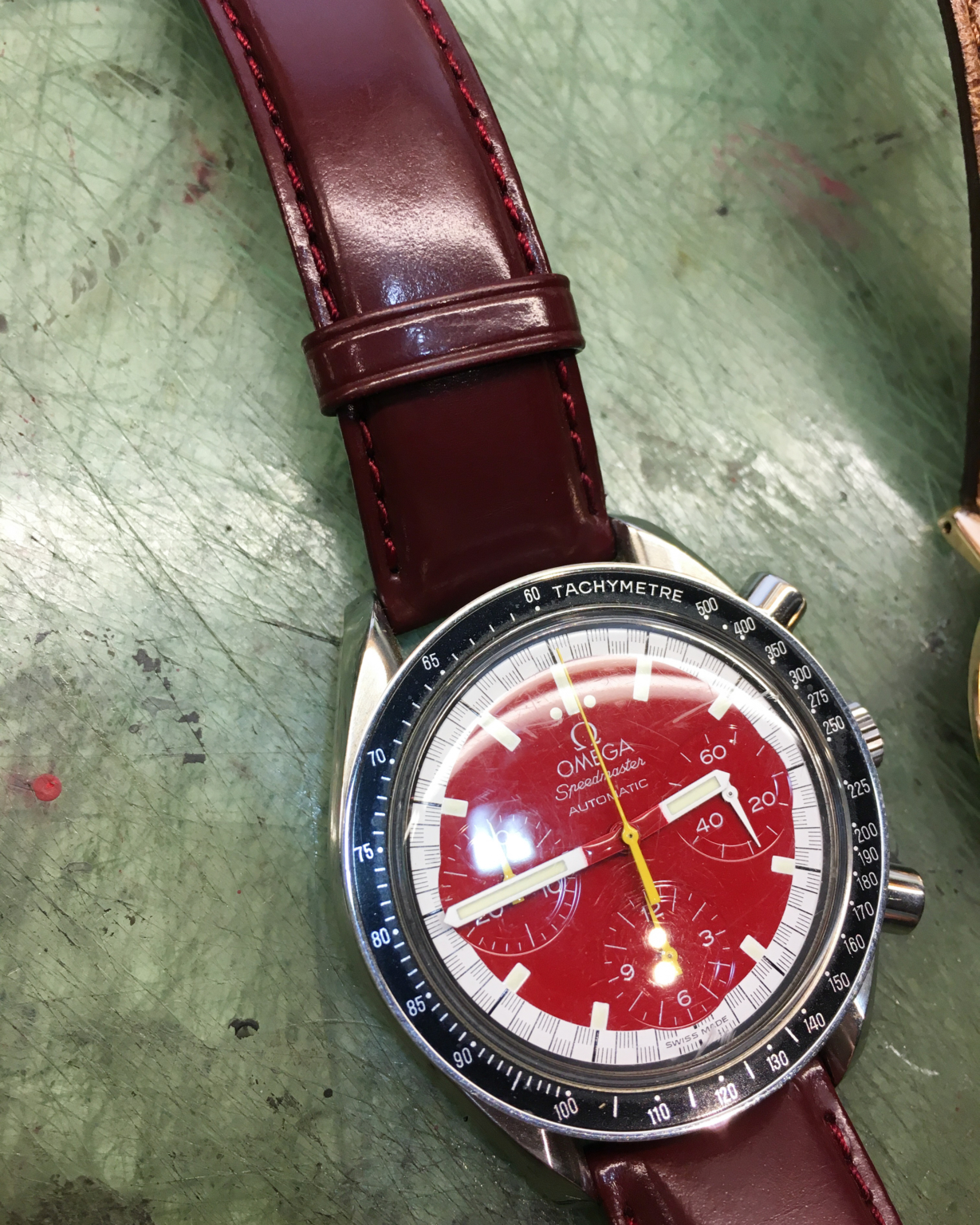 Watch Strap/ OMEGA Seamaster RED – Bagera